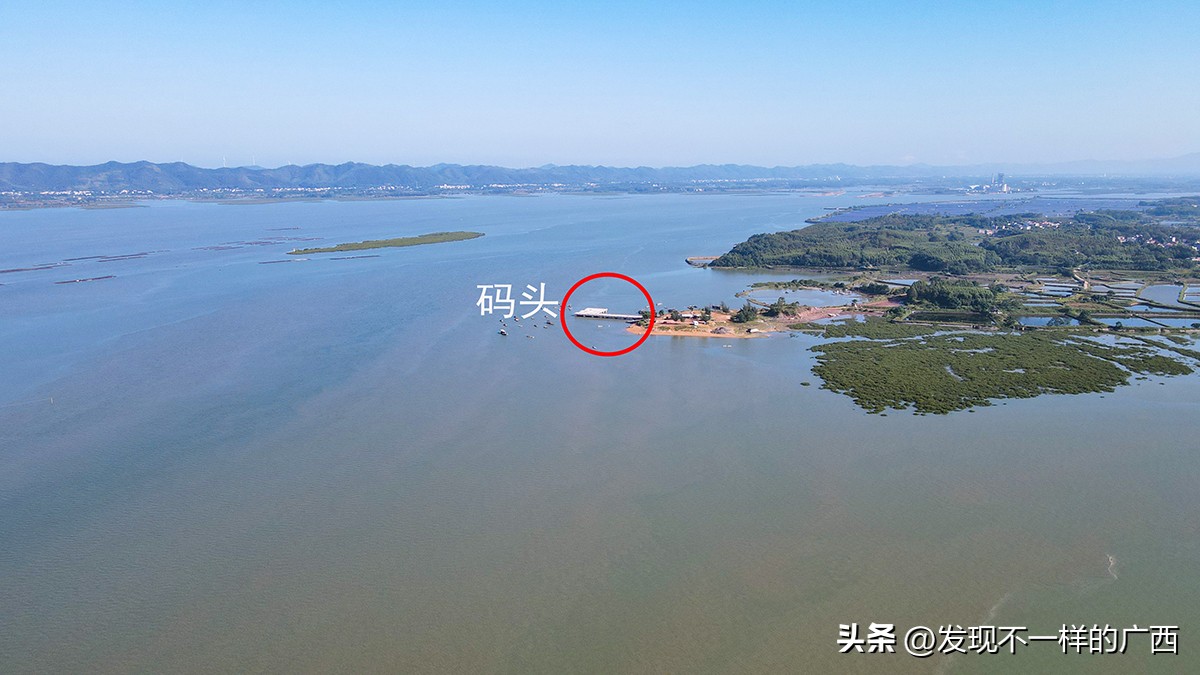 The most beautiful island in the waters of Tieshan Port in the Beihai ...