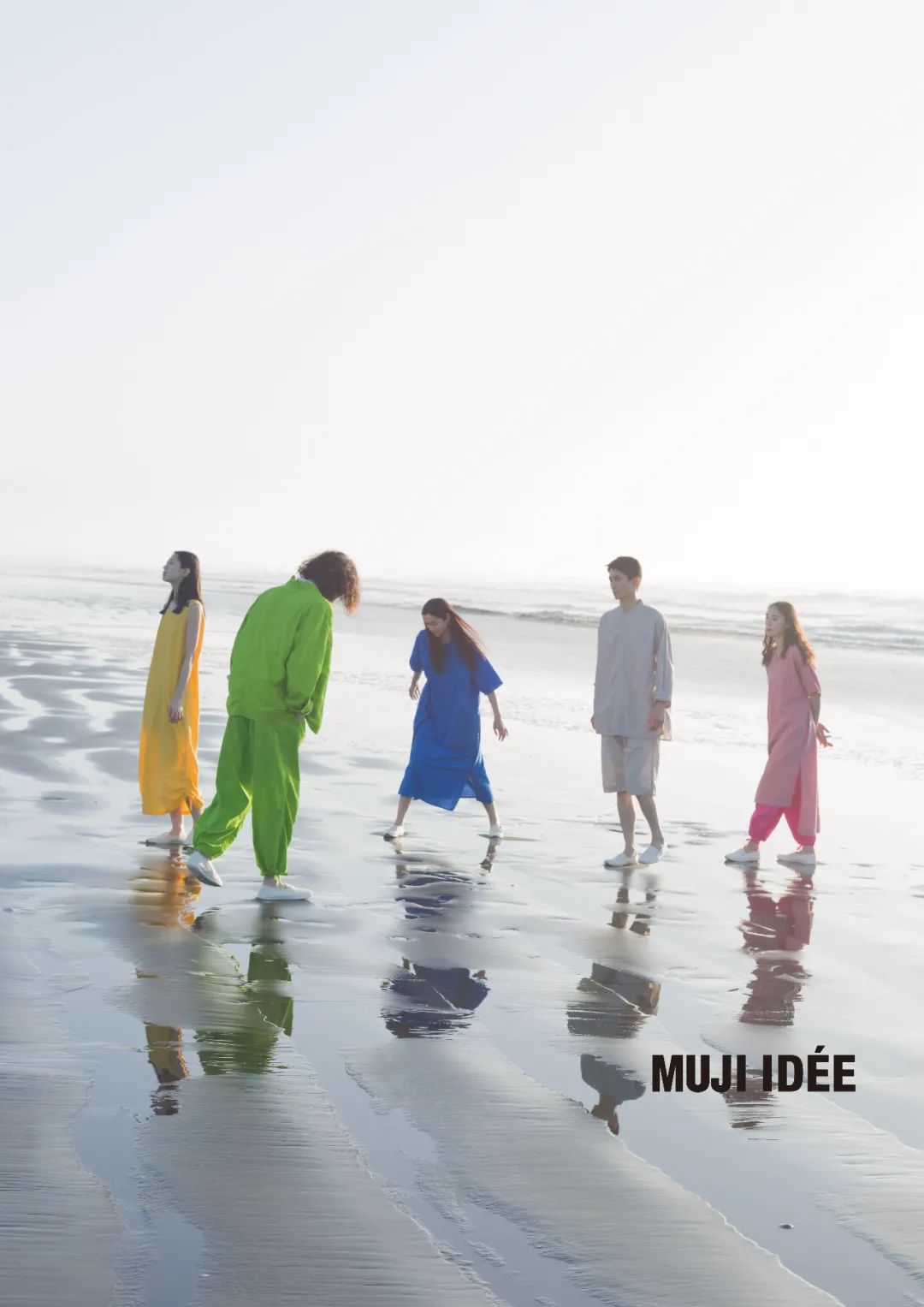 MUJI IDÉE WEAR 2022SS new main visual release, with Hara Kenya as art ...