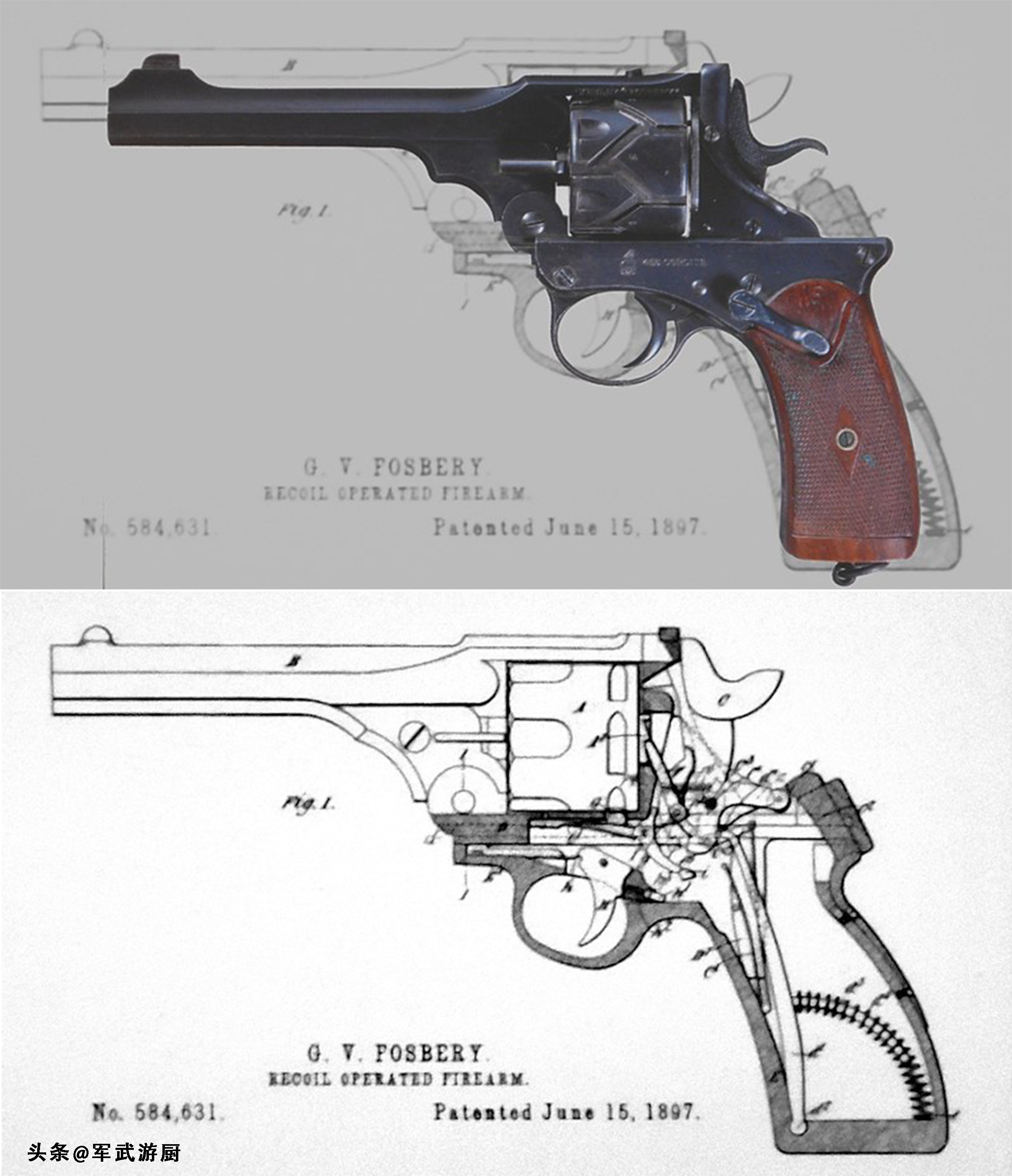 RSh-12 assault revolver and its modified carbines MTs-569 and MTs-570 ...