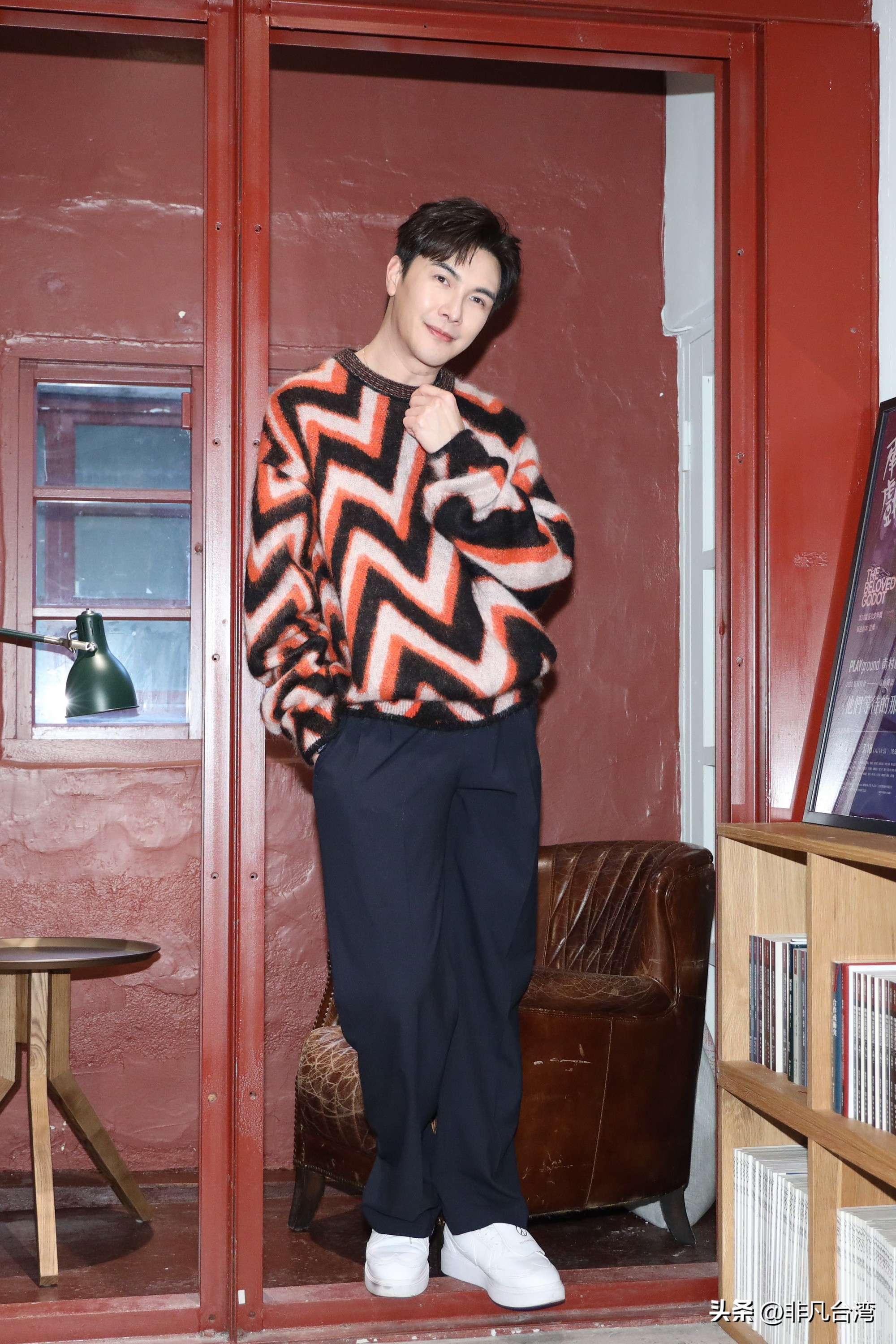 Xie Jiajian and Lai Yayan attended the joint interview of the musical ...