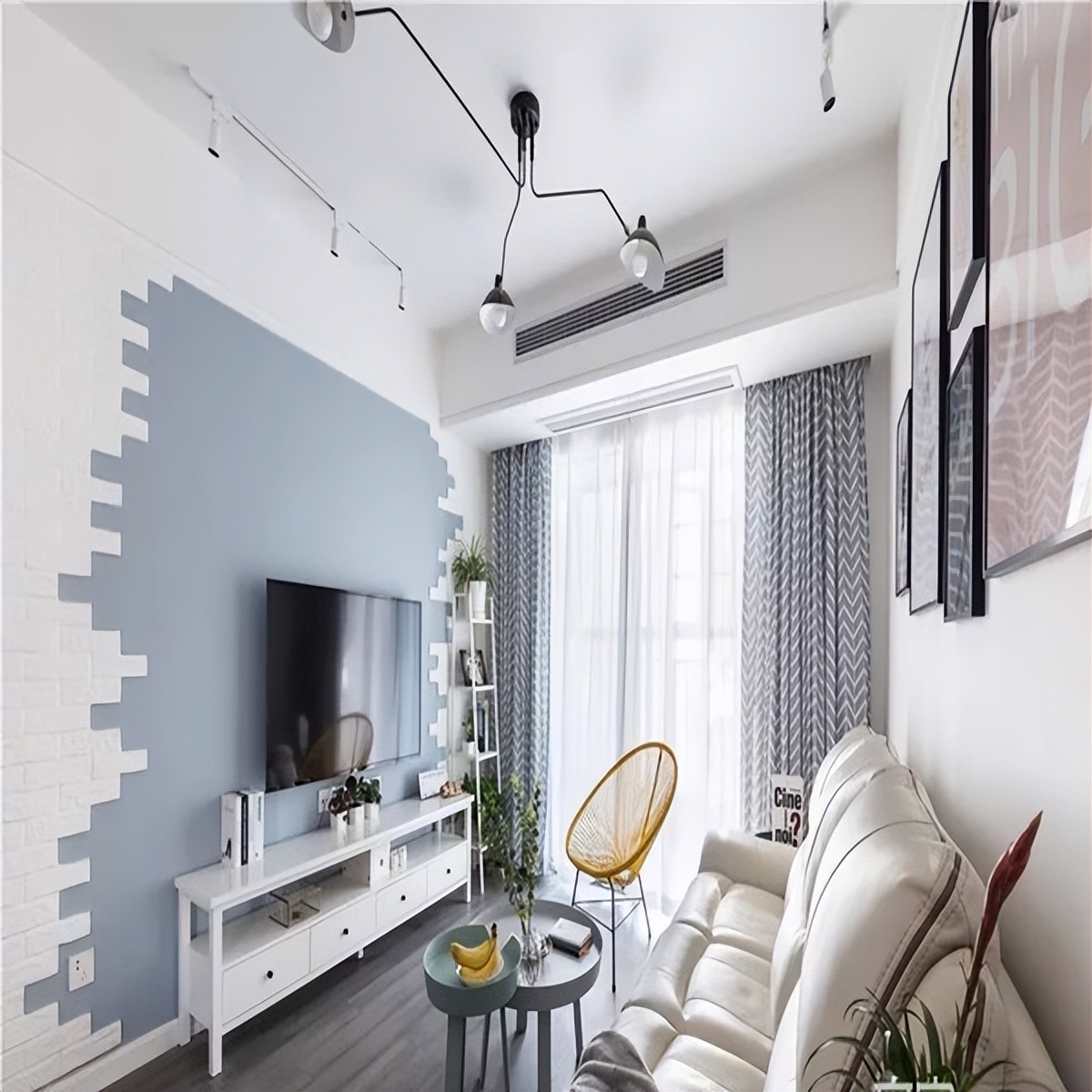108 square meters modern three-bedroom, looks simple, but it reveals a ...