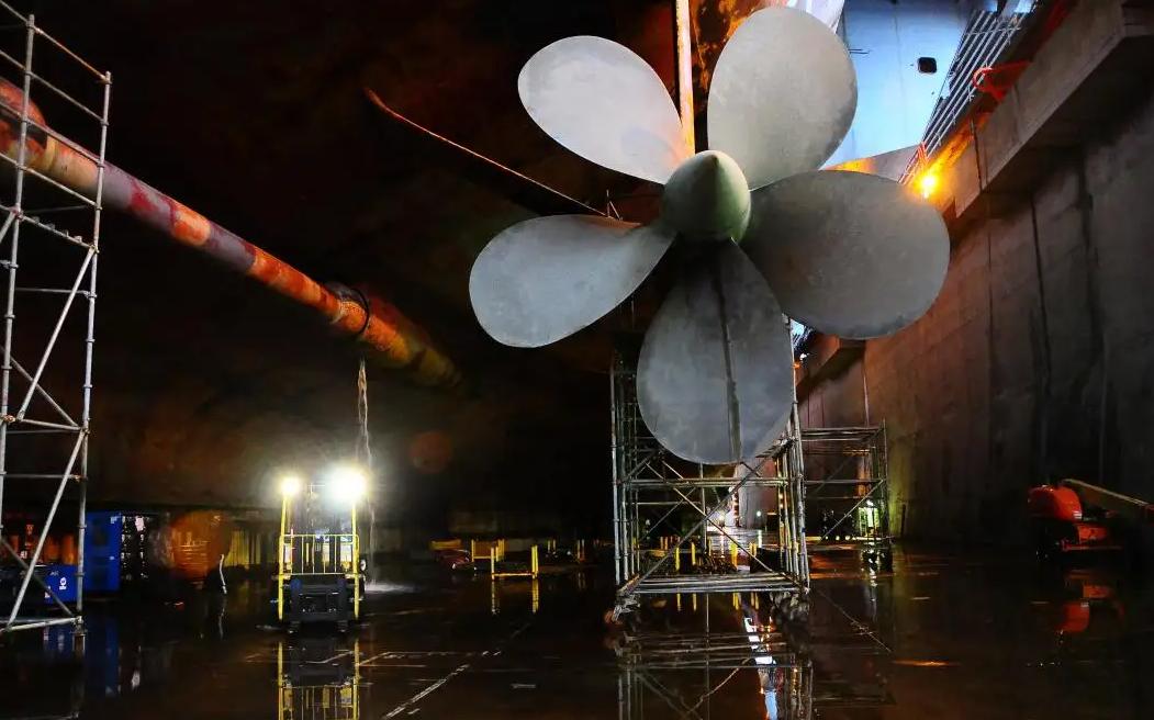 China manufactures 6.4-meter aircraft carrier propellers, but the ...