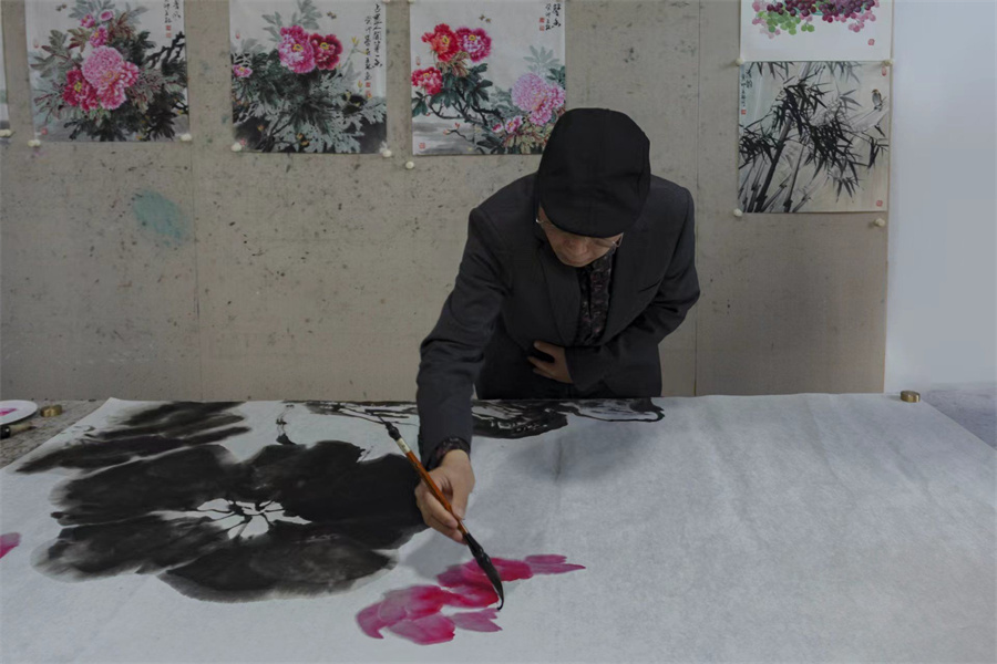 Chuanshan borrowed the famous painter Zeng Jigang to come to the boat ...