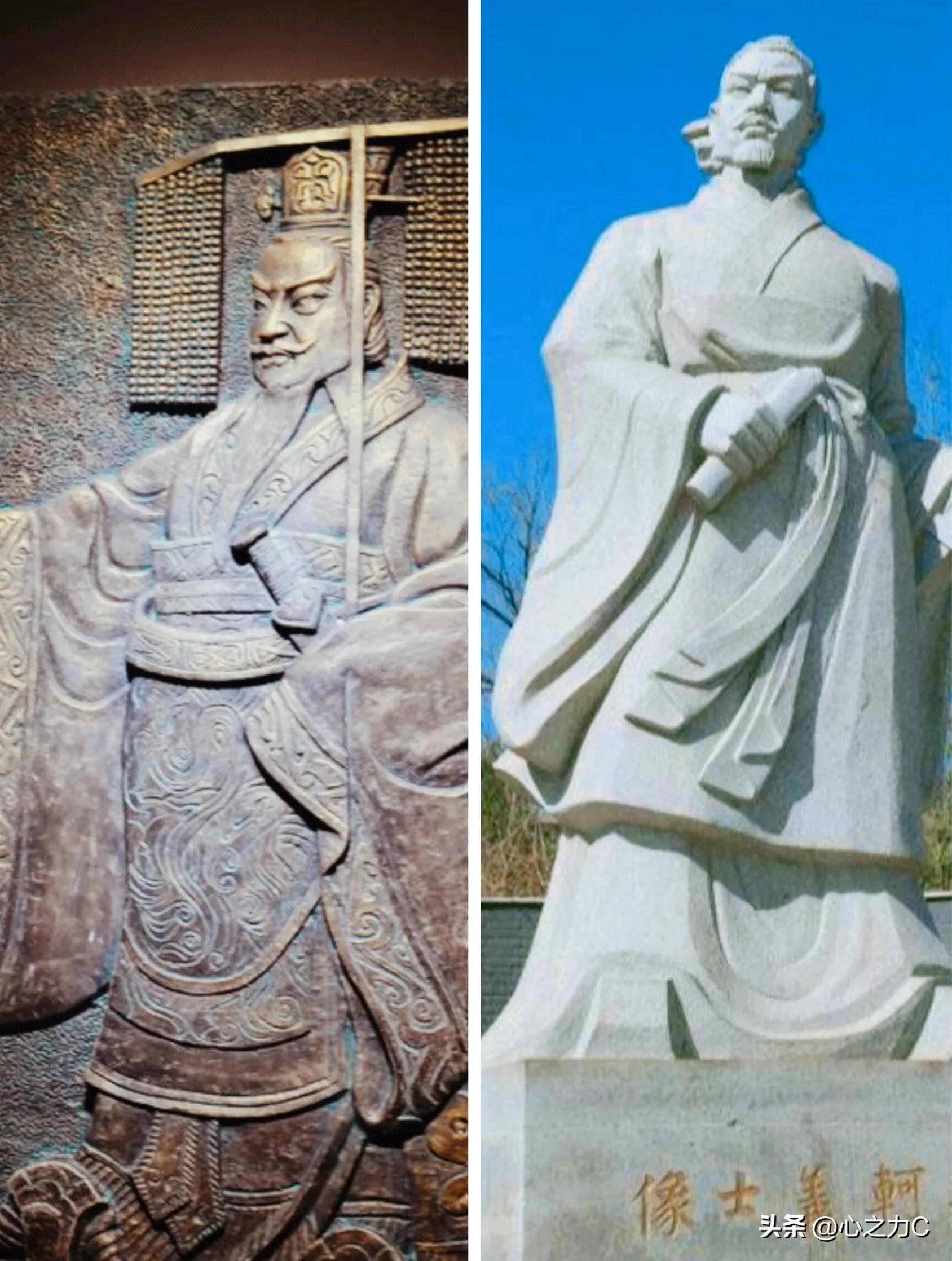 Jing Ke gave up his life for the country, and Qin Shihuang unified ...