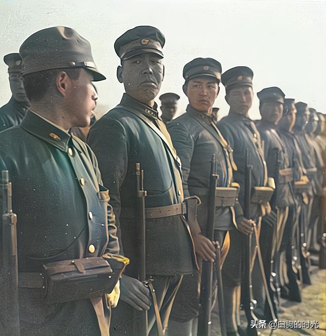 Old photos of the Republic of China: Baoding "Railway Police" during ...