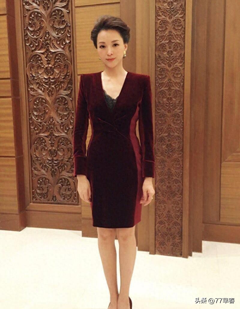 Dong Qing appeared in public online, her facial features changed so ...