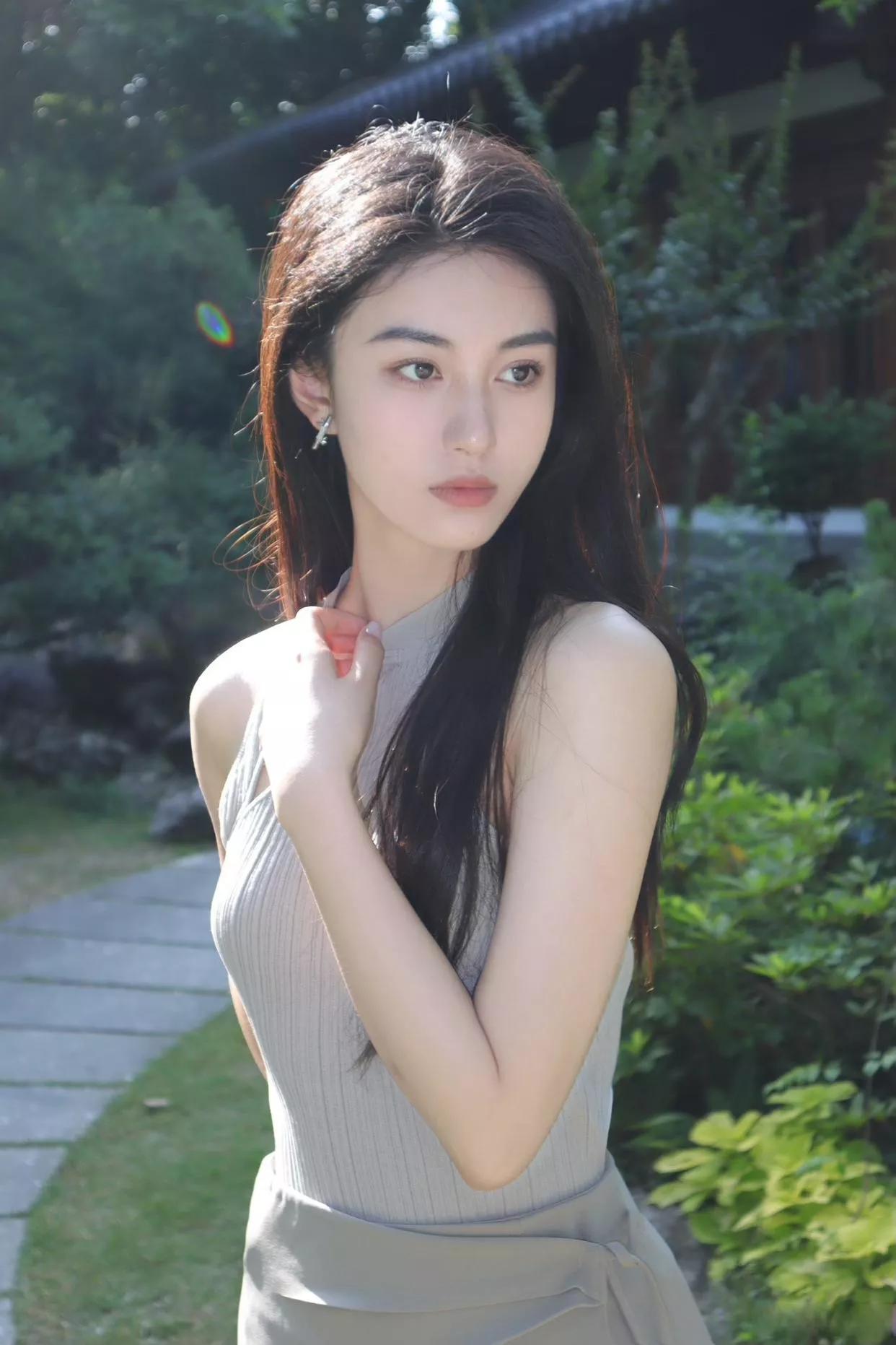Wang Zichun's pure beauty photo album - iNEWS