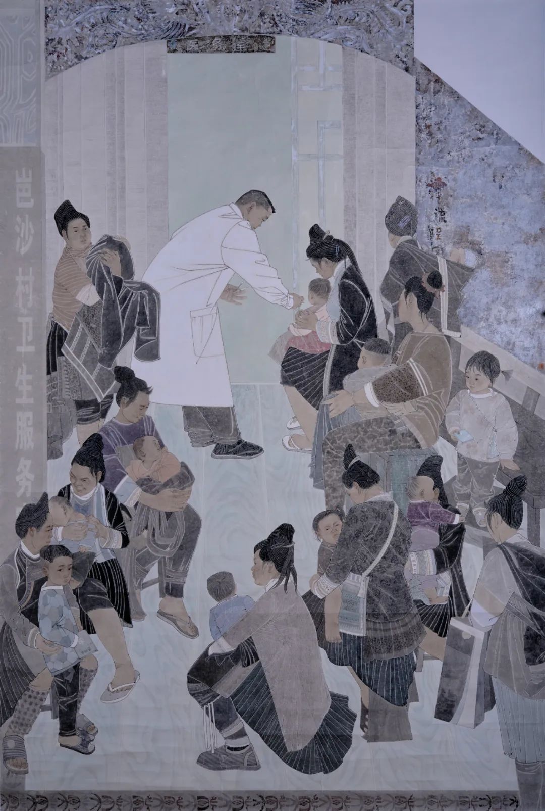 Image exploration of fine brushwork painting║ Wang Jinxia - iNEWS