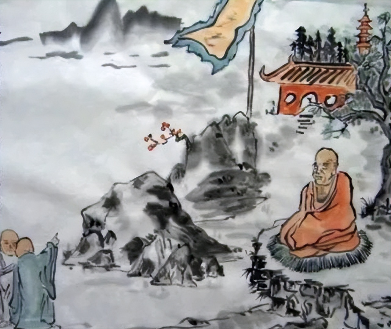 The real monk only speaks the common language - iMedia