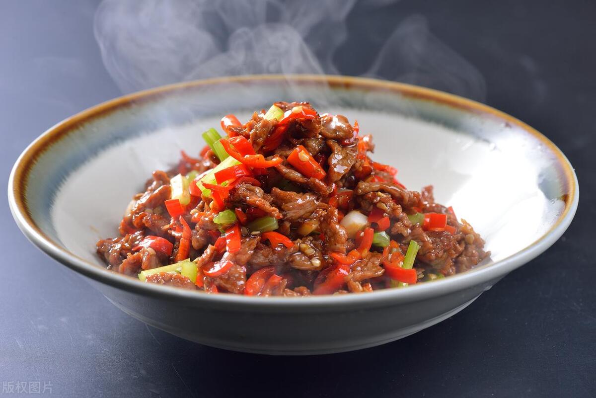 If you can fry the yellow beef well, it will be delicious whether it is ...