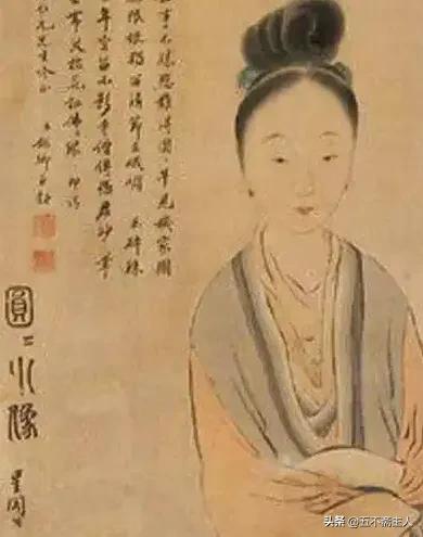 Chen Yuanyuan and Wu Sangui, one of the Eight Beauties of the Qinhuai ...