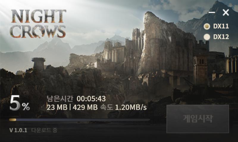 Night Crows Night Crows startup error error code flashback dropped ...