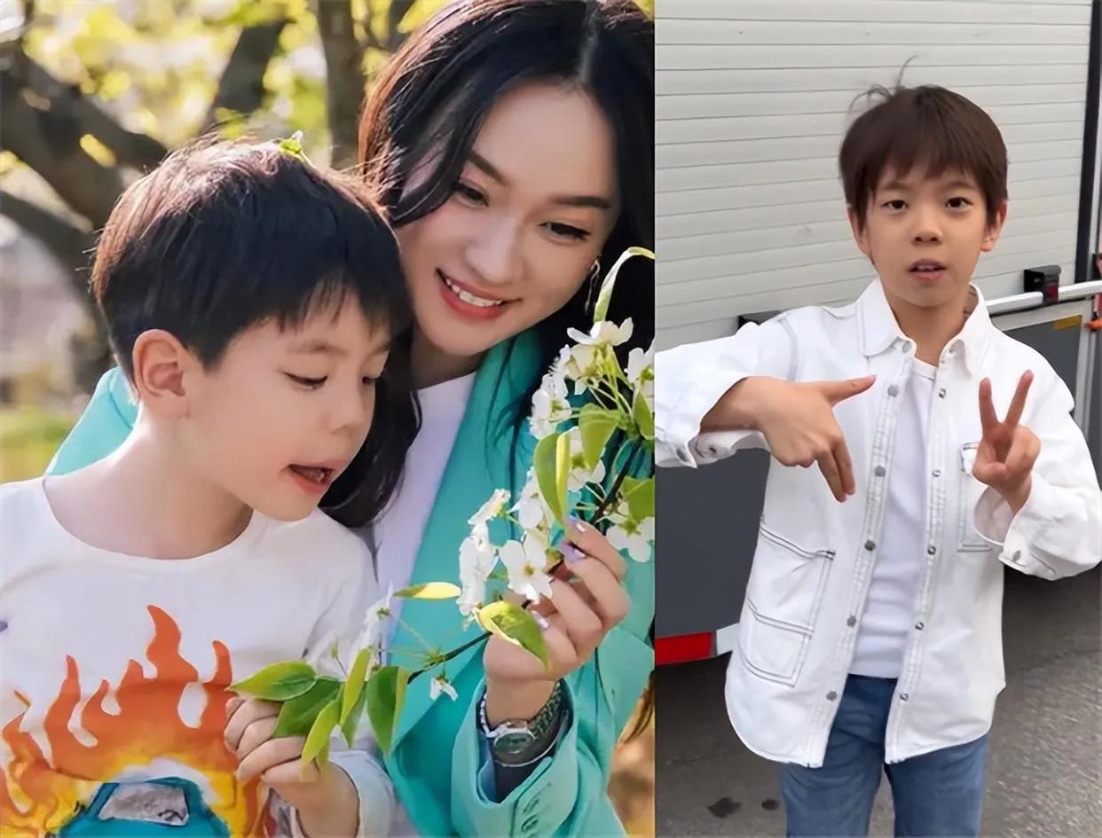 Huo Siyan denies that it is an adenoid face! The children of Liu ...