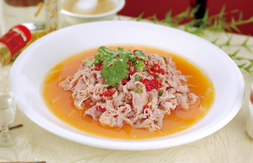 Hunan cuisine, beef with sour soup, five-star hotel, private house ...