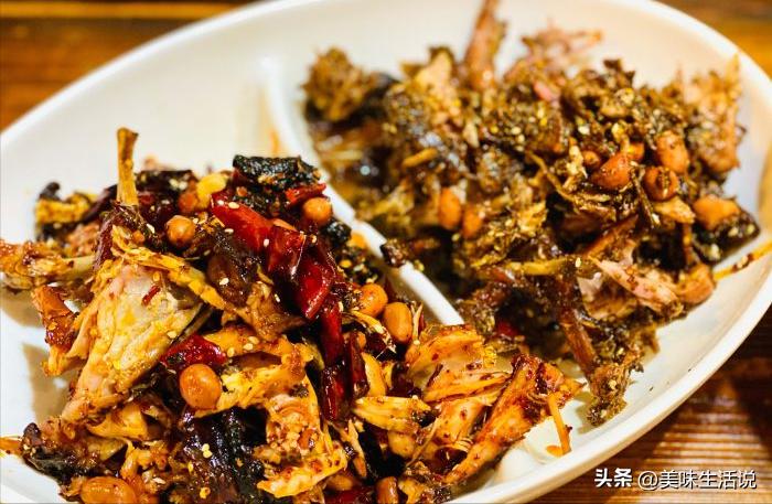 With shredded roasted rabbits, it has been sought after after changing ...