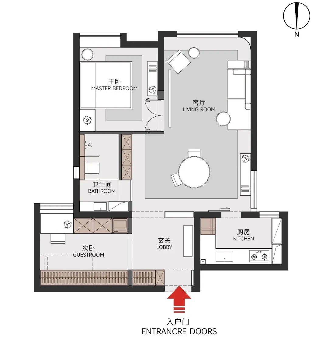 The female blogger turned the 68-square-meter solitary nest into a ...