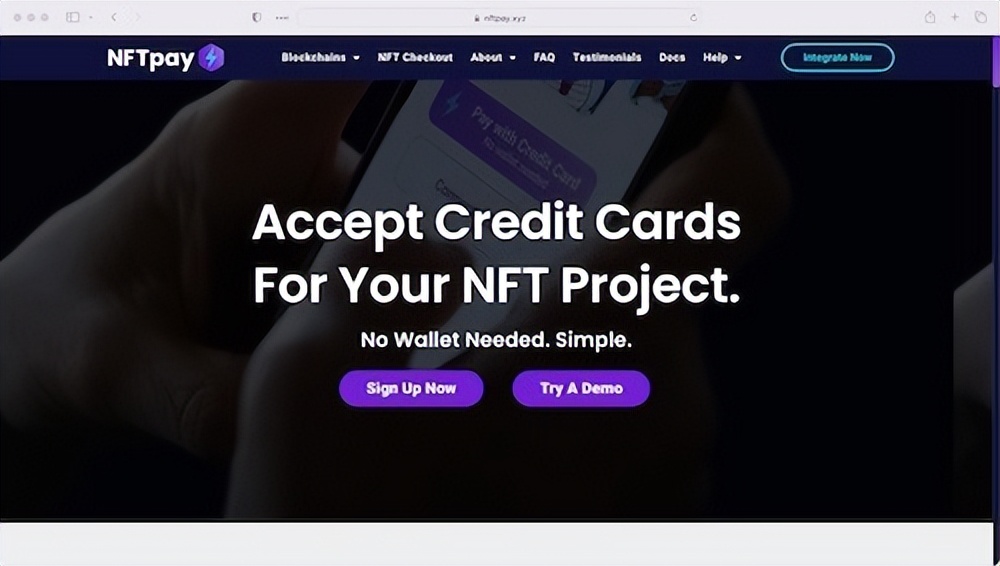 NFTpay.xyz realizes credit card purchase NFT within one minute - iNEWS