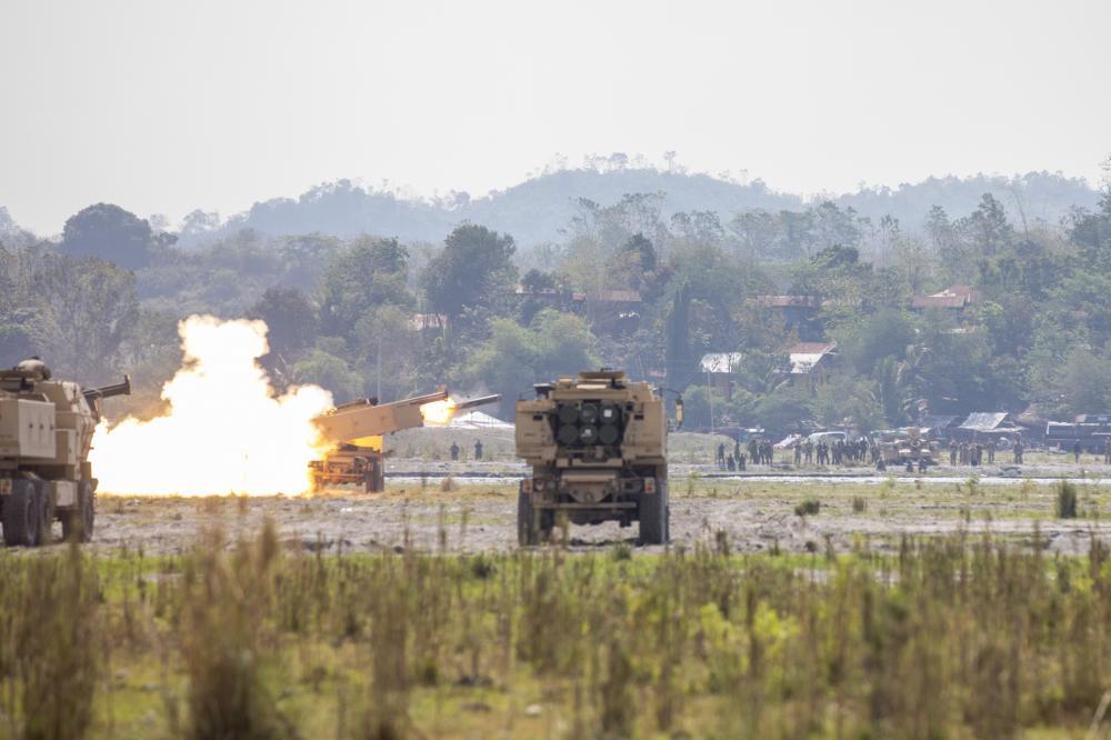 The United States and the Philippines conducted military exercises near ...