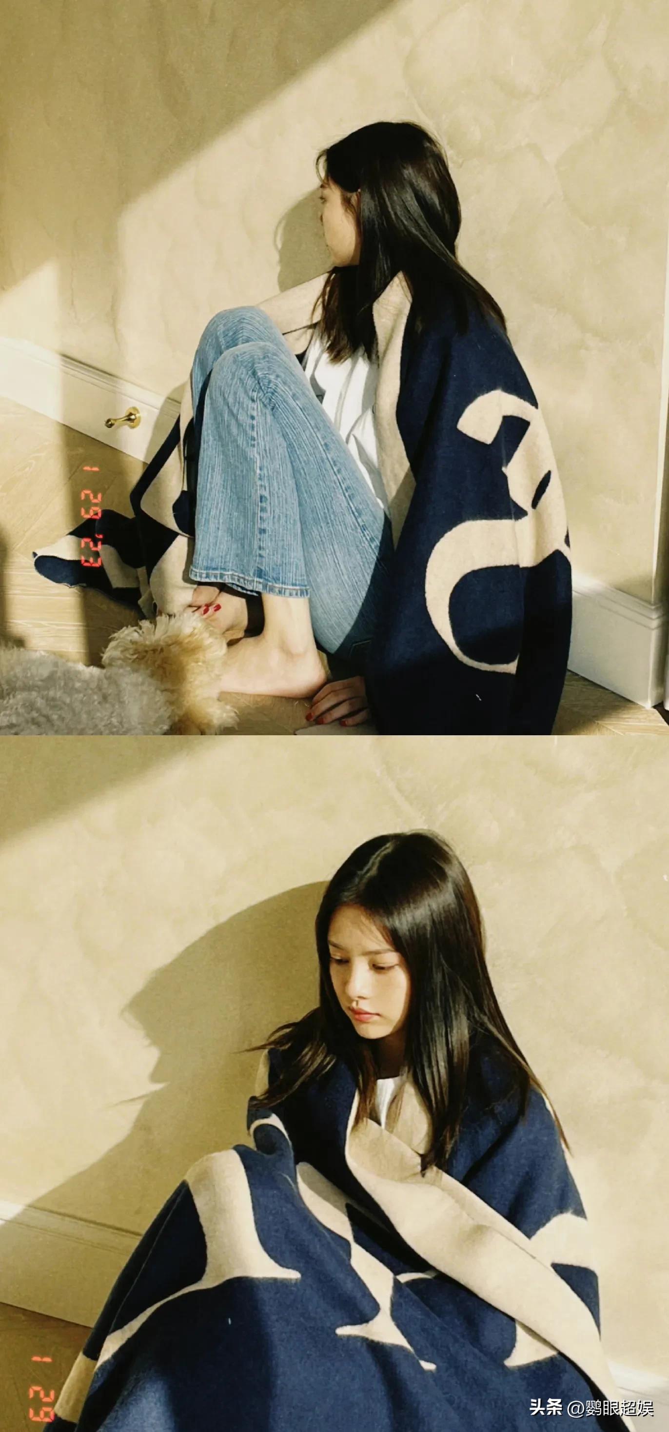 Zhang Yishang's casual photos under the sun, the art is so beautiful ...