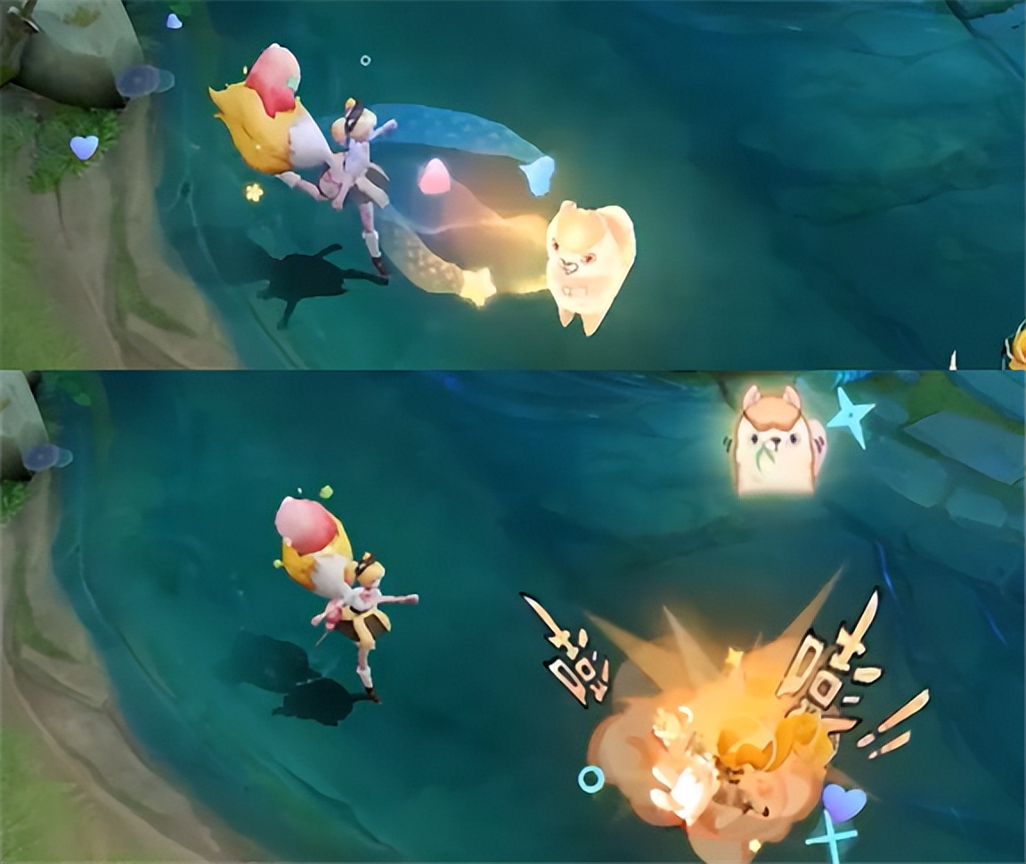 Daji skin special effects: don't lift the table to change the small ...