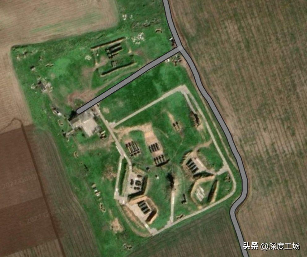 The Russian military base was continuously attacked by missiles, and ...