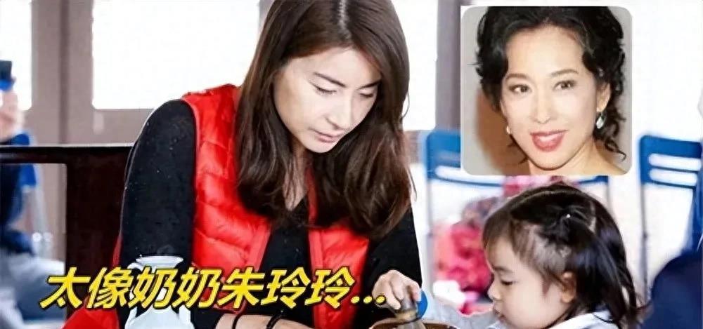 Guo Jingjing's second daughter Huo Zhongyi is so beautiful, her big ...