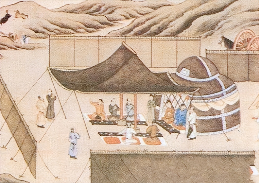 In the second year of Zhenming in the Later Liang Dynasty, Yelu Abaoji ...