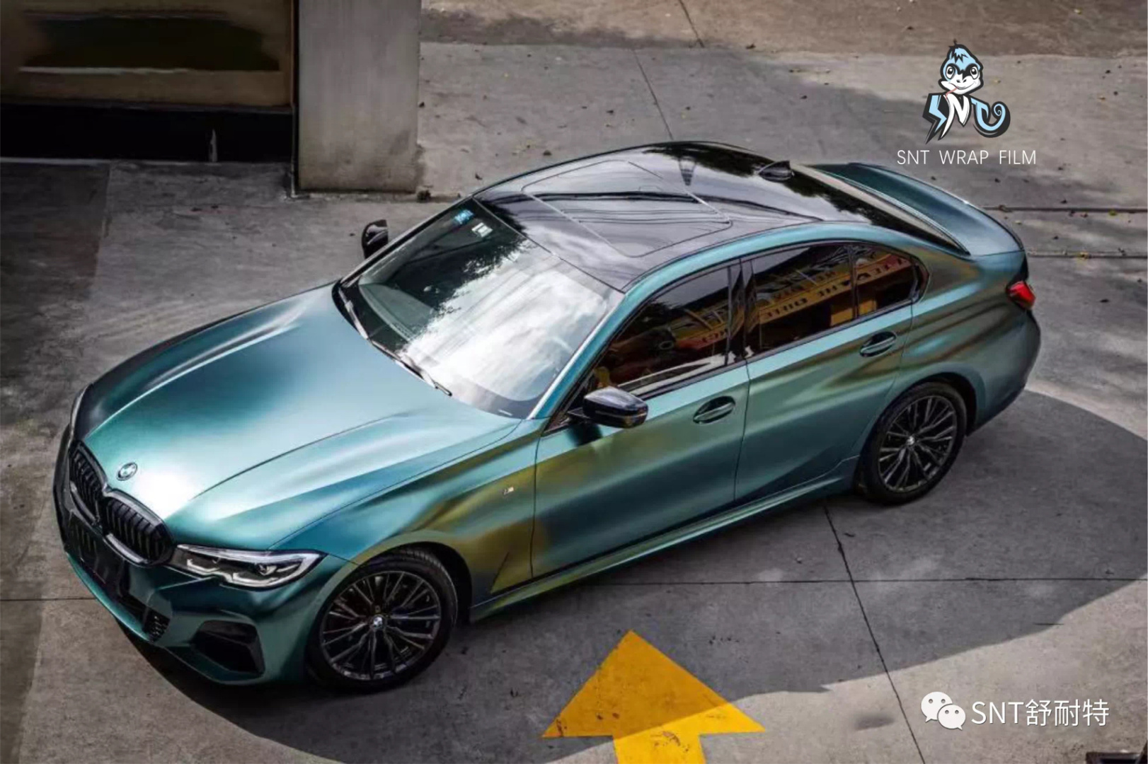 BMW Schneider Color Change Film "Electric Emerald Green", gorgeous and ...