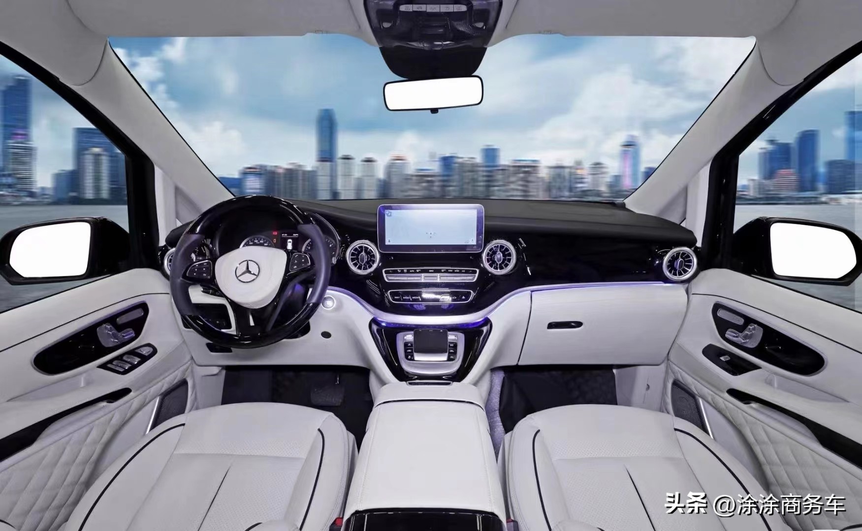 Mercedes-Benz Vito upgrades the fifth-generation air seat, the large ...