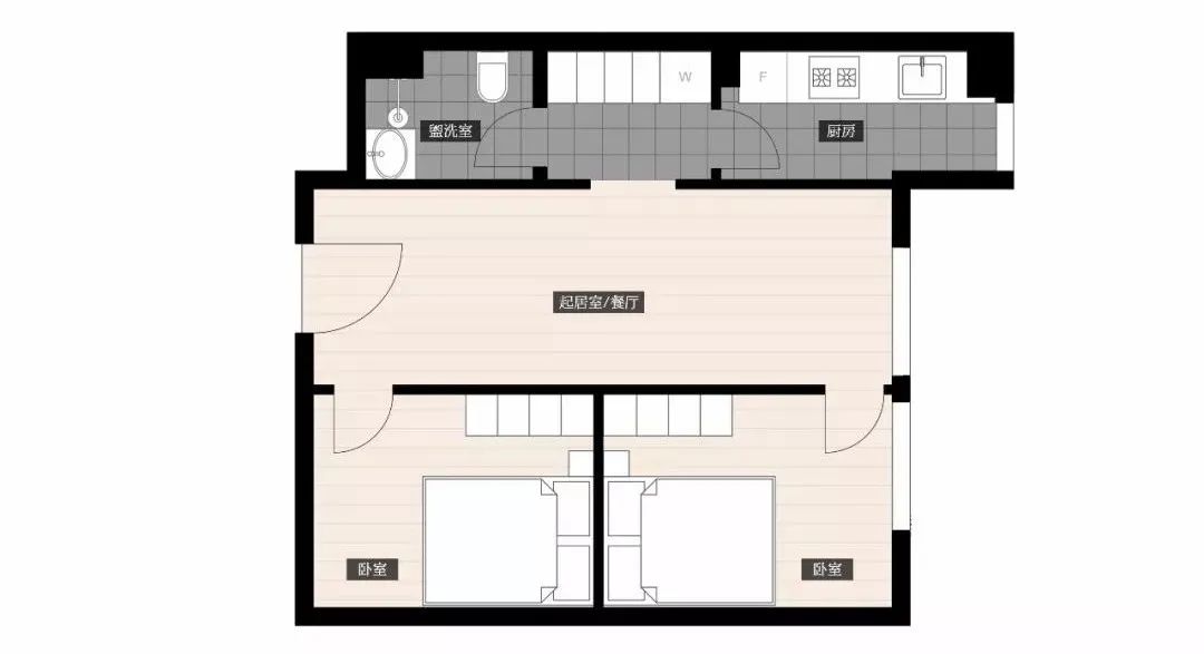 Buying a small apartment of 48 square meters in Beijing, it can fit a ...