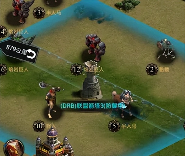 In Clash of Kings we can join an alliance, how exactly is this arrow ...