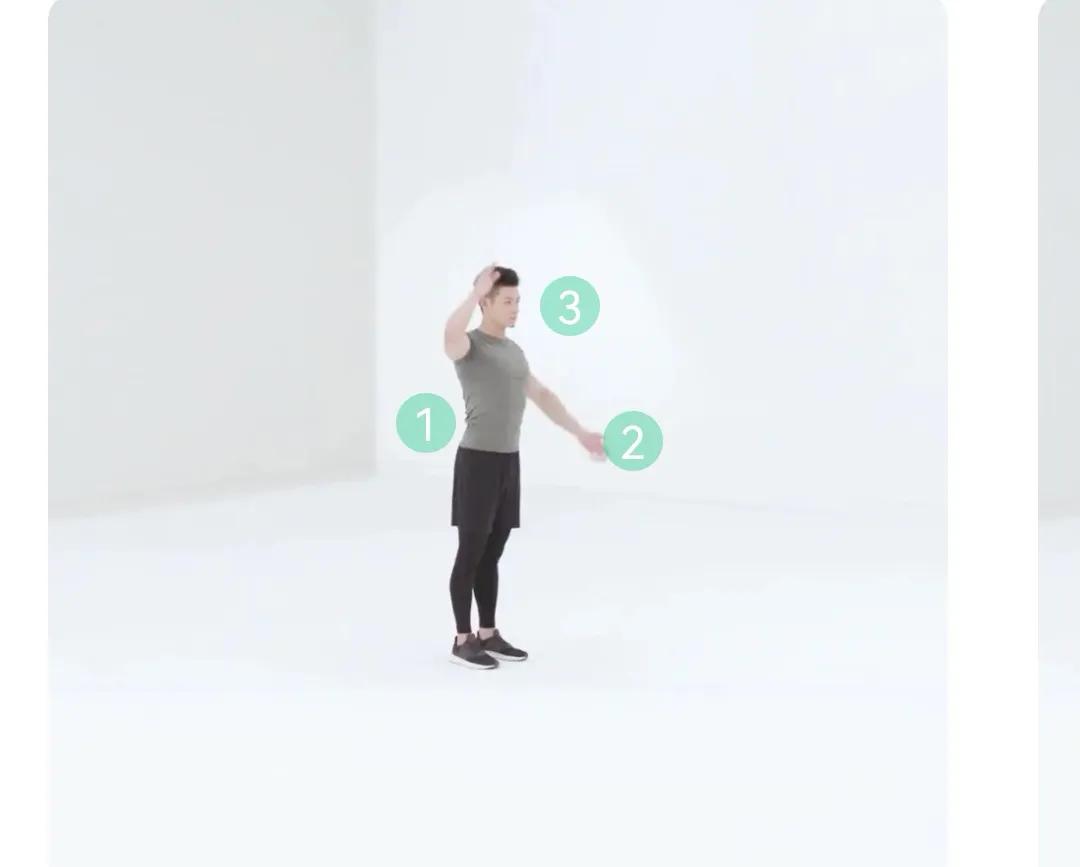 Practice the six movements on an empty stomach after getting up in the ...