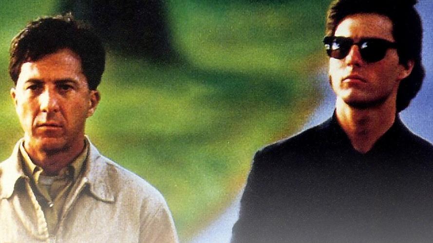 The movie "Rain Man": the story of Charlie and Raymond, expressing the ...