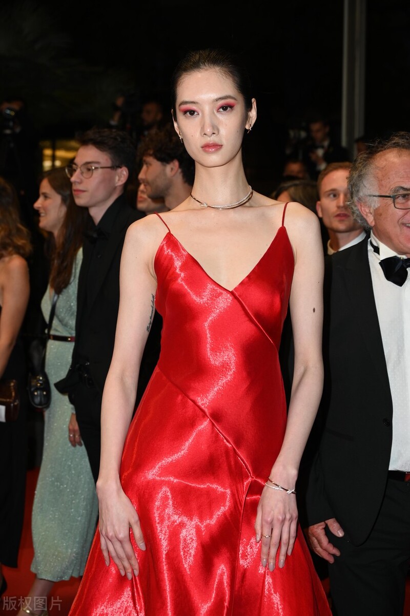 Chinese model Xiang Jingjing: May 18, 2023 red carpet premiere of ...
