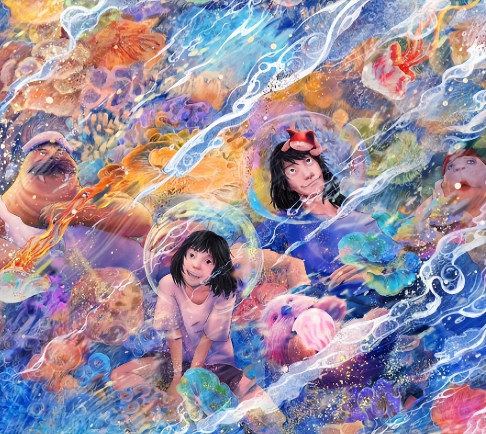 Analysis of the fantasy animation film "Deep Sea" from the picture ...