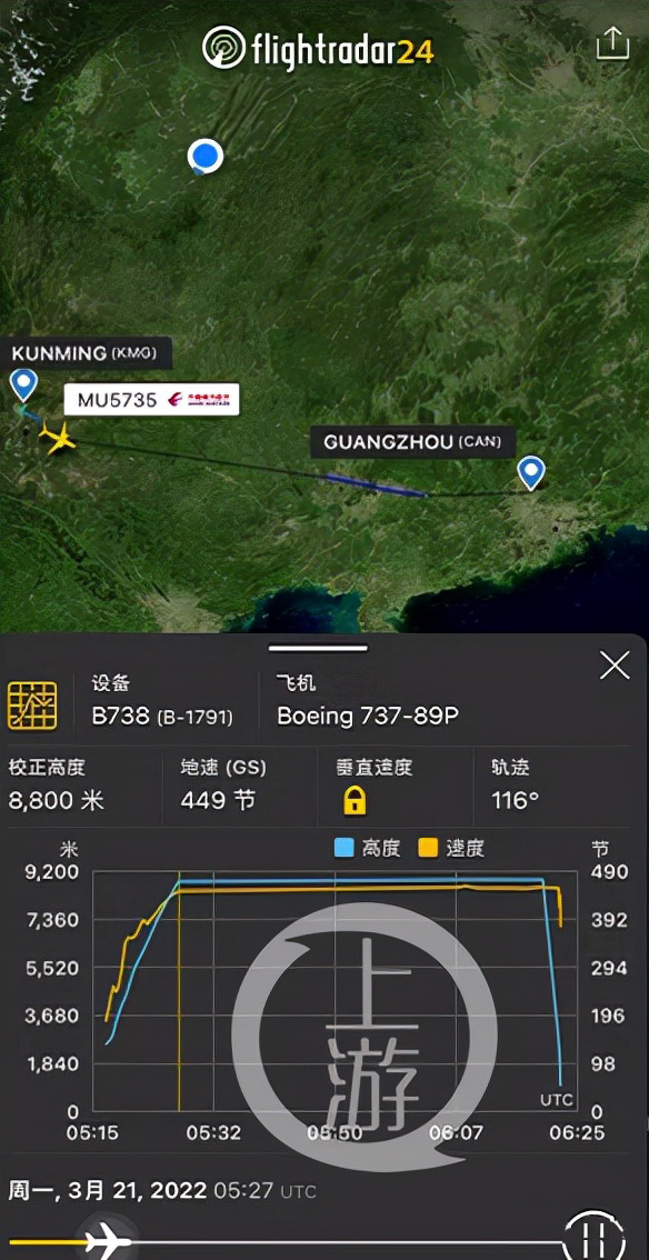 China Eastern Airlines plane fell from 8,000 meters in 2 minutes, the ...