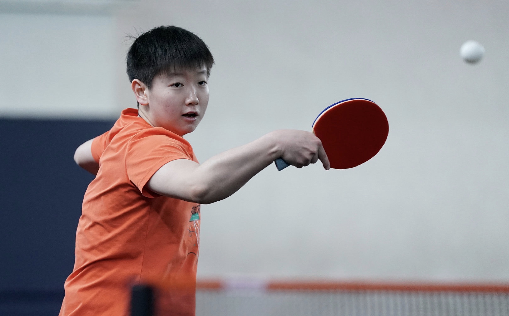 Sun Yingsha is happy!She won without hitting the last ball. She has a ...