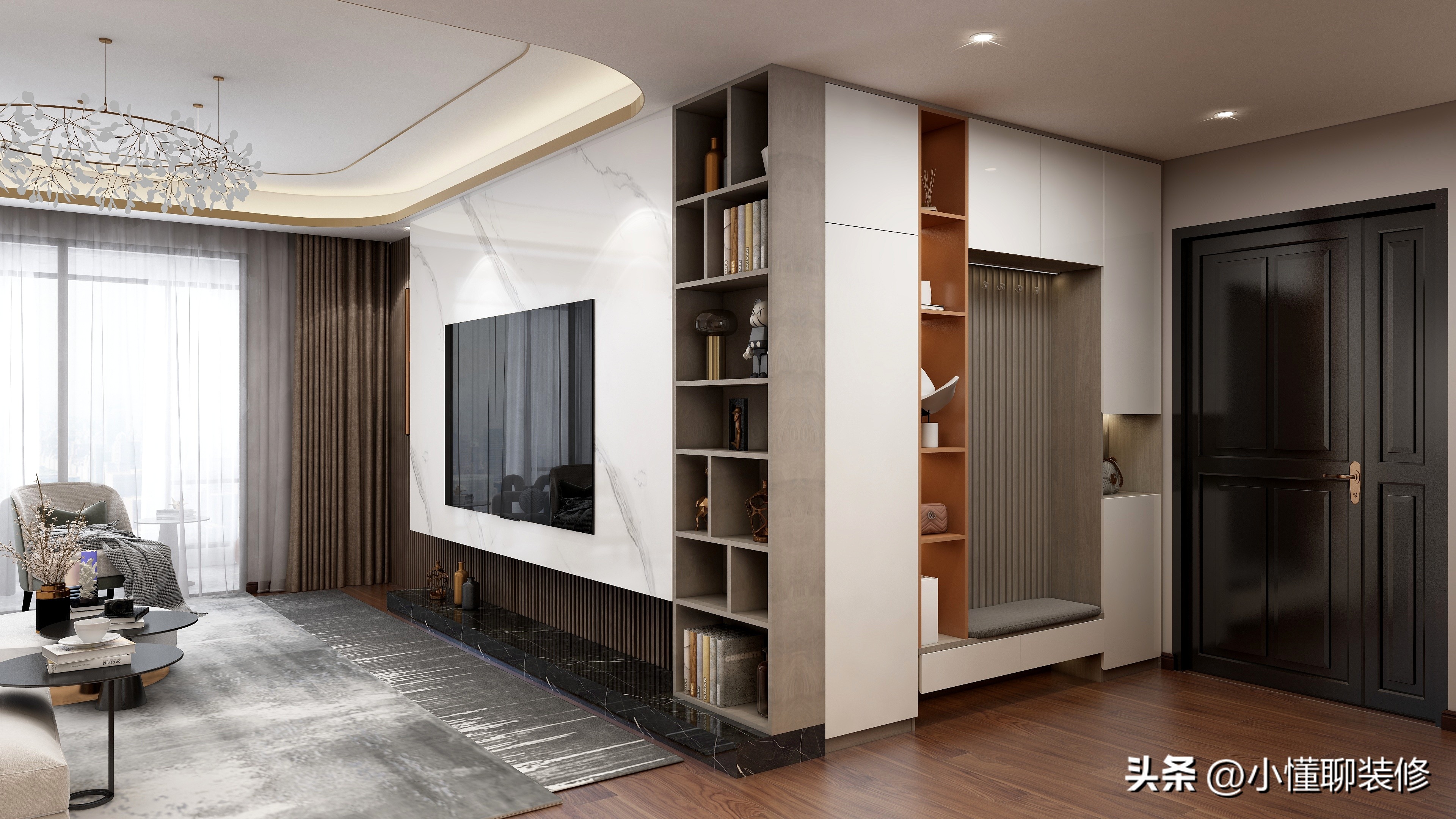 How to decorate and design the soft partition?Soft partition decoration ...