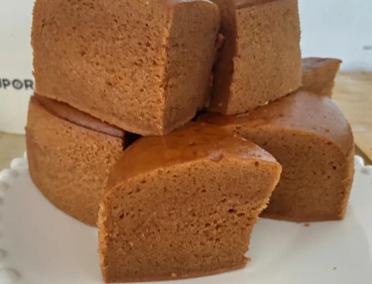 The delicious secret of brown sugar mala cake, you can see it at a ...