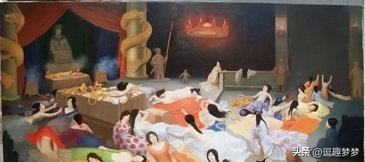 Immersive experience, the whole process of ancient concubines being ...