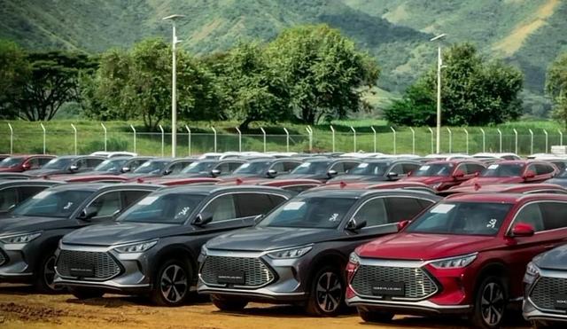 BYD's production line of right-hand drive vehicles is in full swing ...