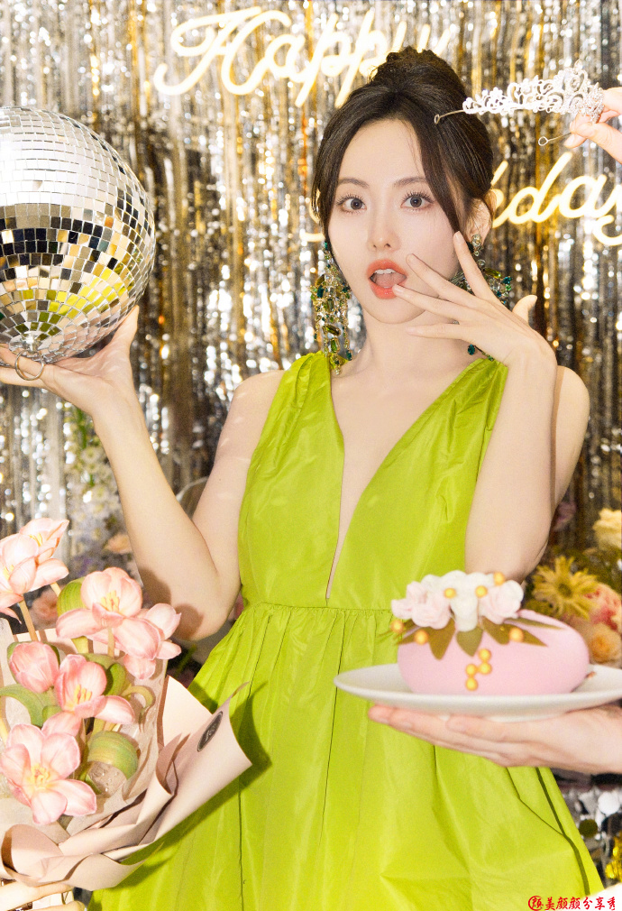 Zhang Jia Ni Piao of dopamine is beautiful and cute - iMedia