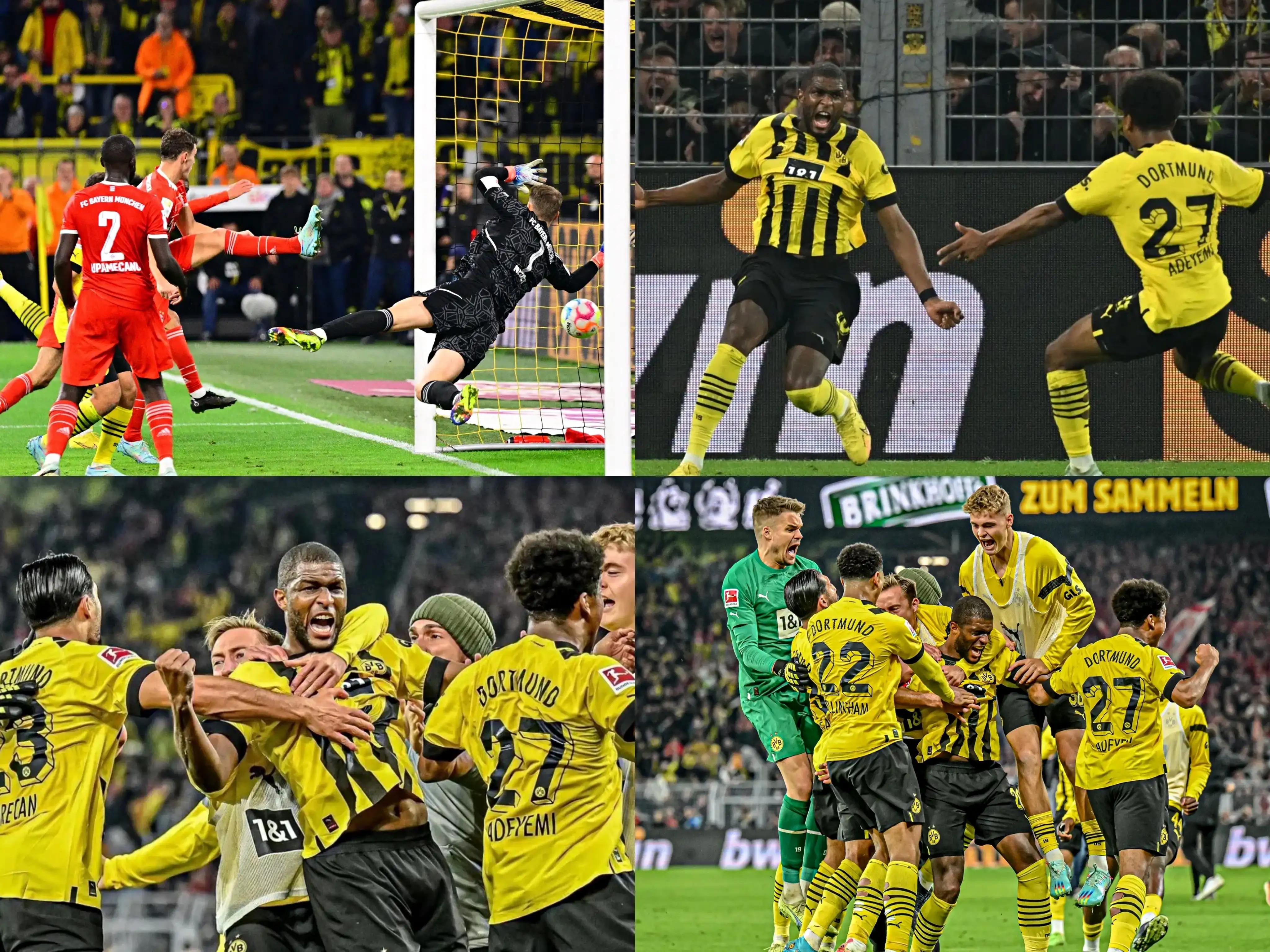 This is what a national derby should look like!Modeste and Dortmund ...