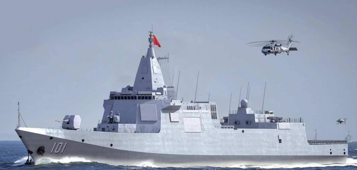 The eighth Type 055 10,000-ton large drive is in place, and at least 24 ships will be enough ...