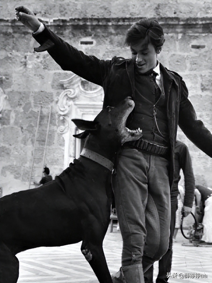 Alain Delon is considered one of the icons of French cinema for his ...