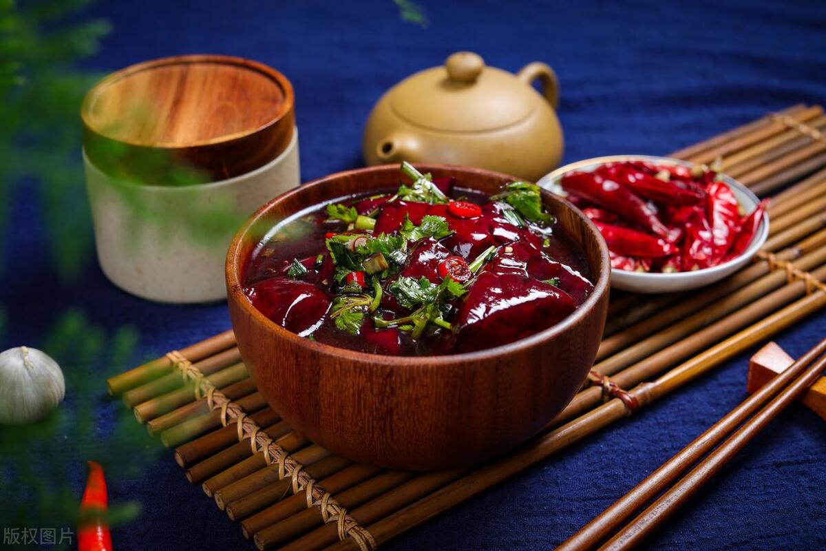 Let the pig's blood be more tender and smooth, learn this method, and ...