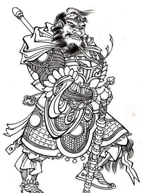 Historical figure of the Tang Dynasty——Wei Chigong (24 heroes of ...