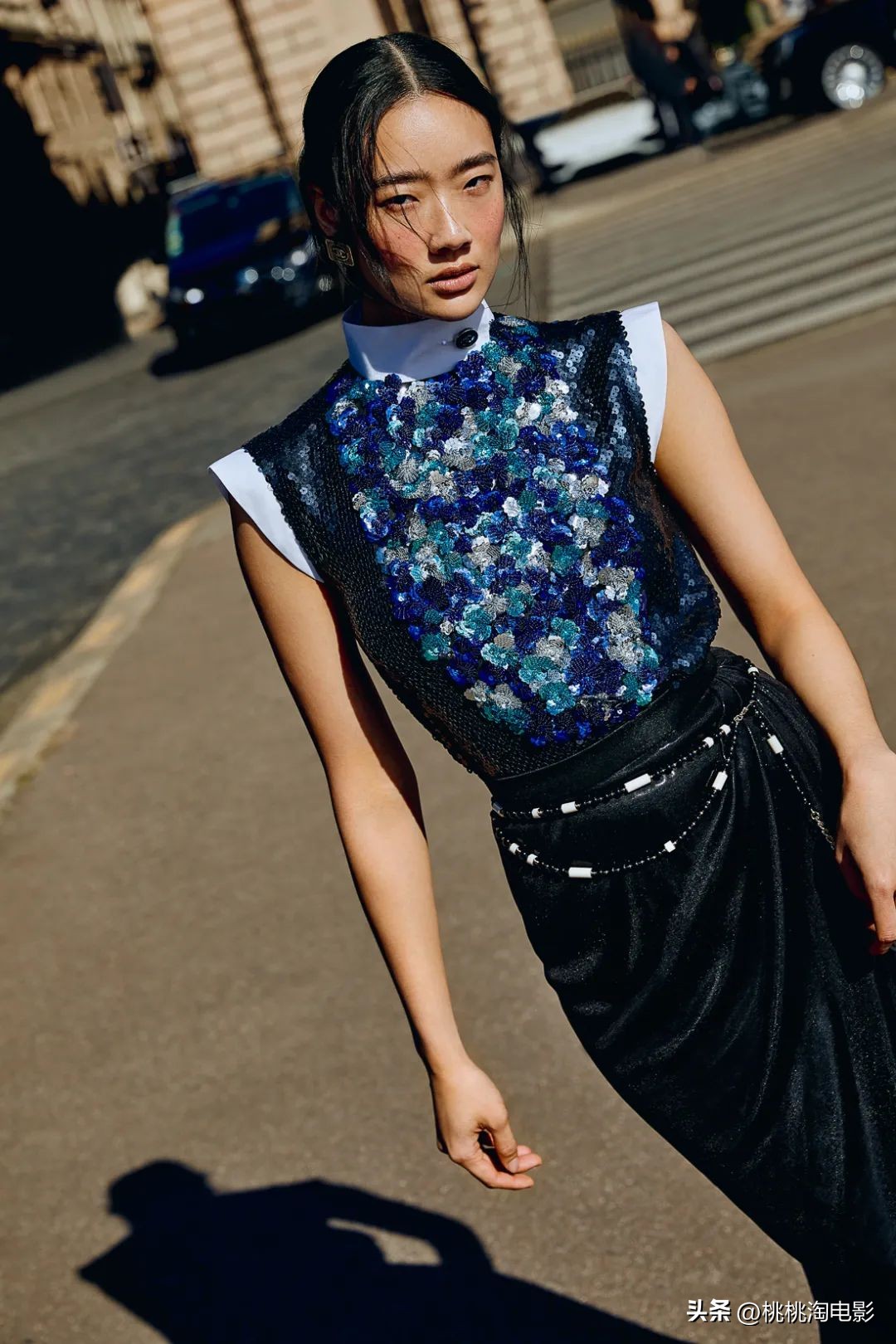 "Genius Gunner" actress Aokbab's "ELLE" cover blockbuster, with a cool ...