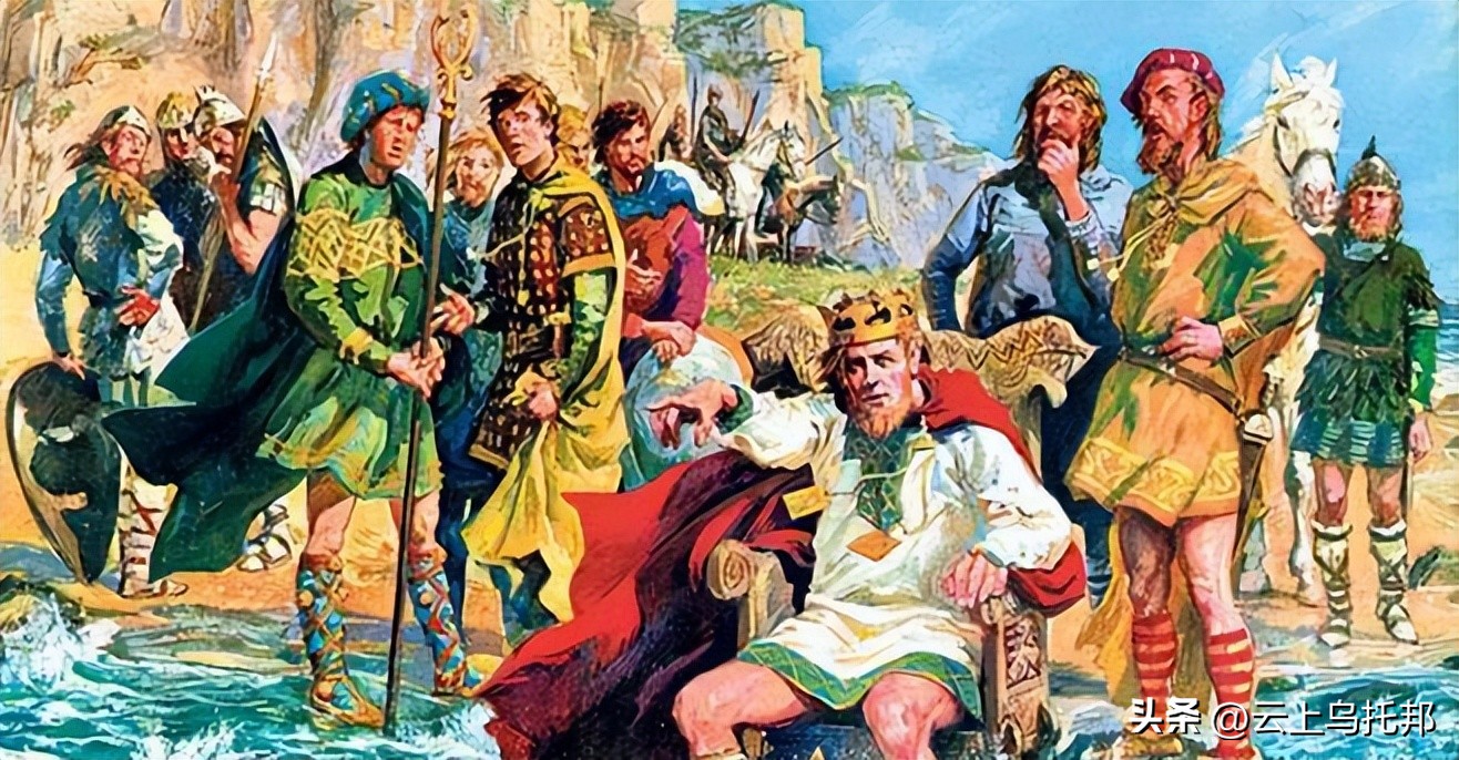 In the 11th century, how the Danish king Knut during the Knut period ...