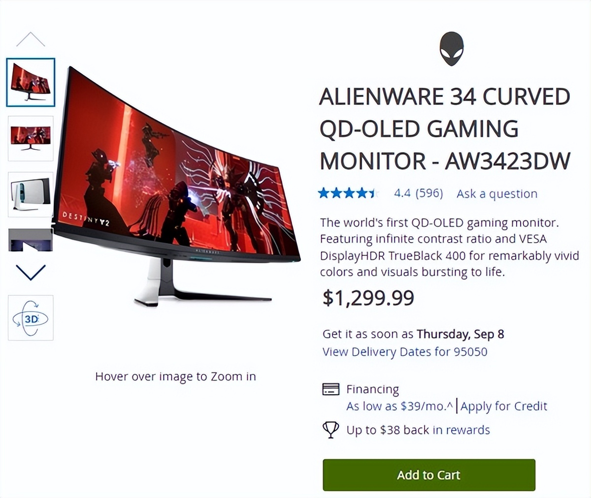 Alienware 34-inch non-curved display is coming soon - iNEWS